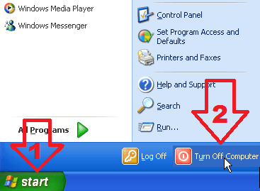 Cara Mematikan Komputer Windows XP & Windows 7 Dengan Baik Dan Benar ...