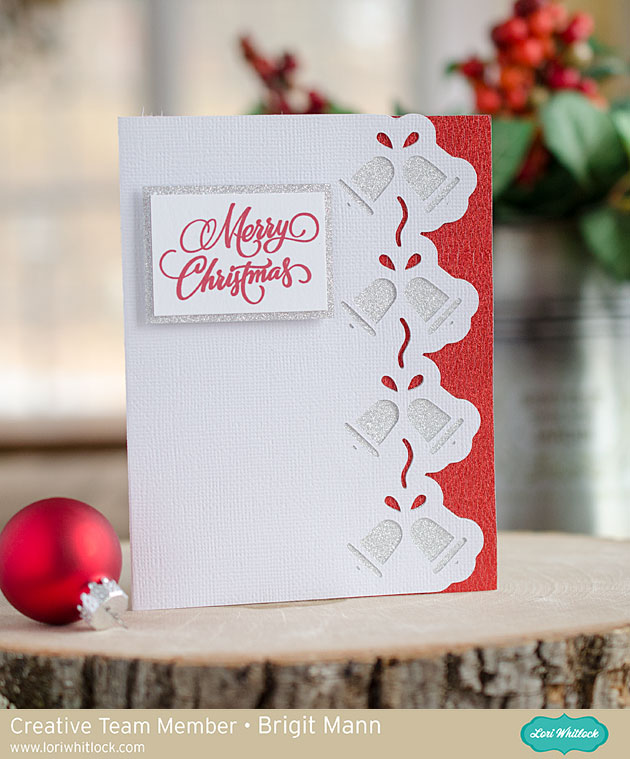 Christmas Border Edge Cards Adding Color Tutorial by Brigit – Lori Whitlock
