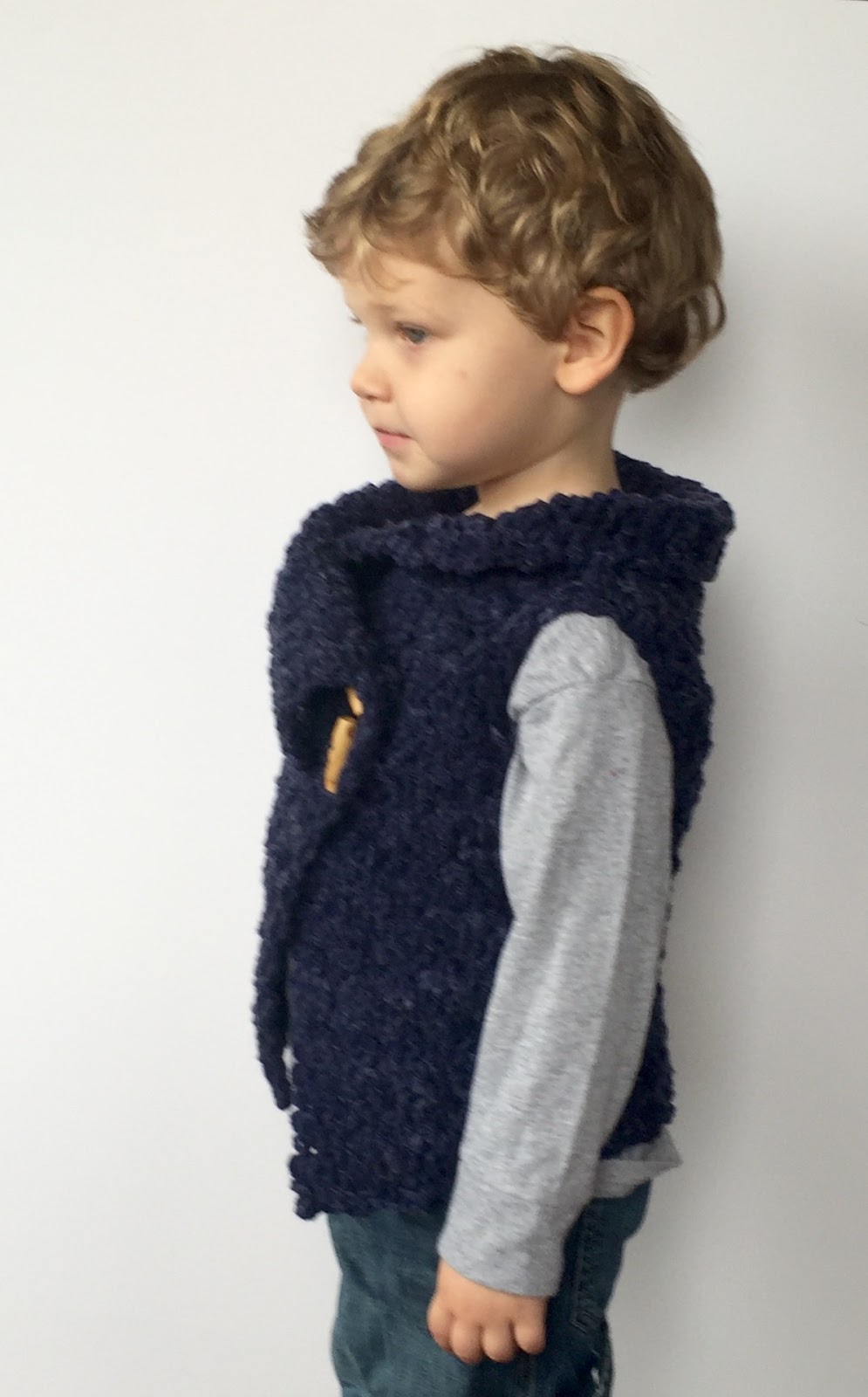 Chunky Vest Crochet Pattern to fit Everyone