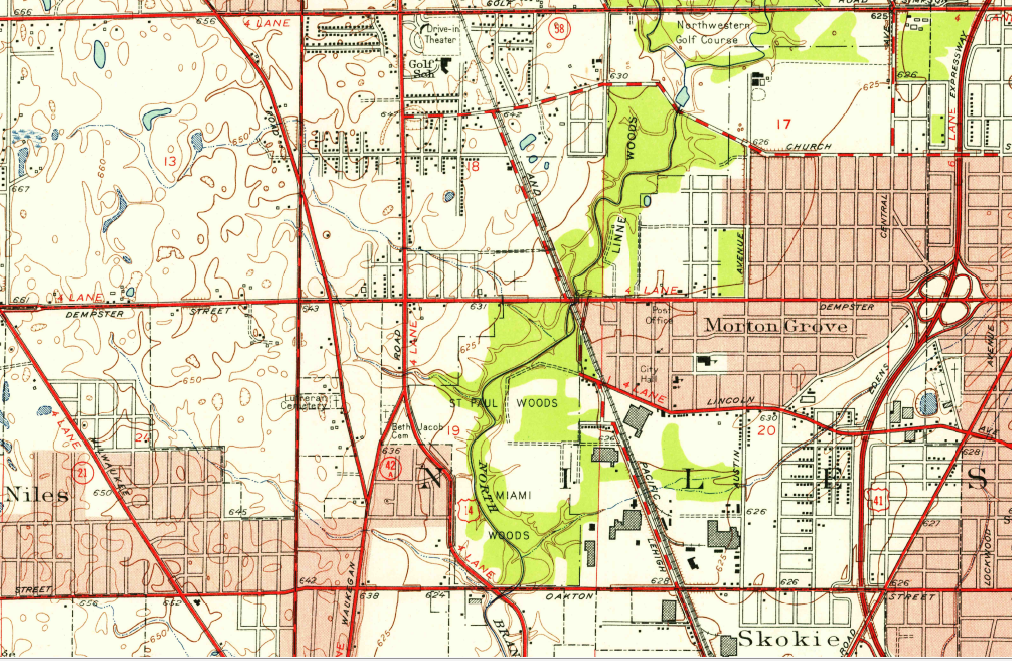 Along the Gradyent: Morton Grove Mapped Through Time