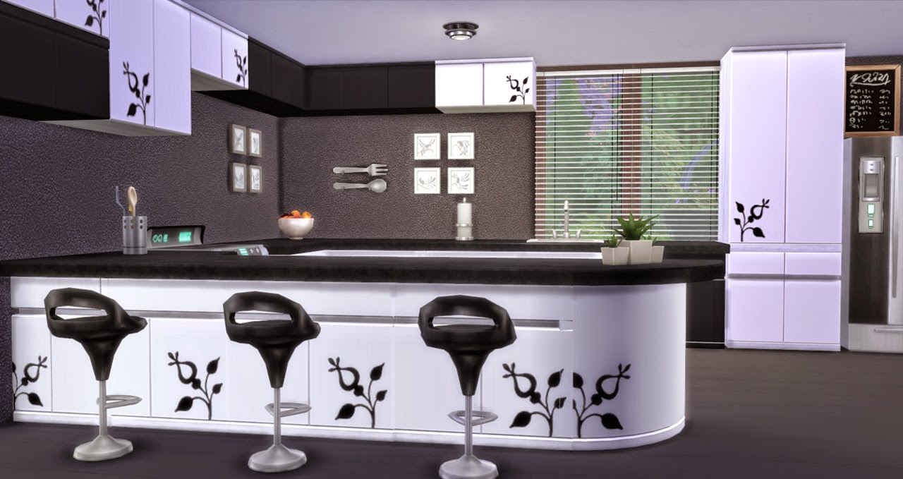 Sims 4. Kitchen "Eva".