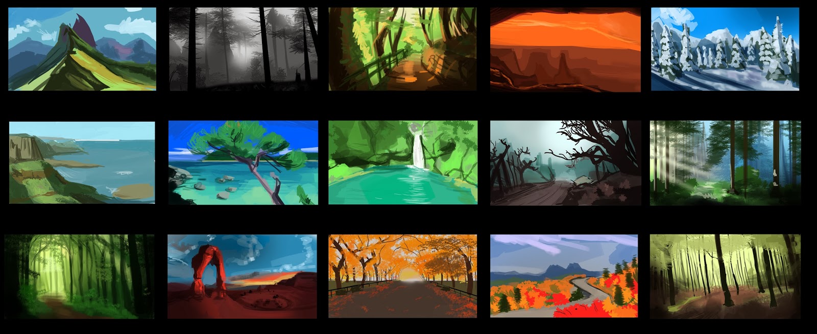 Joe Pearman Art: Speed Painting 01