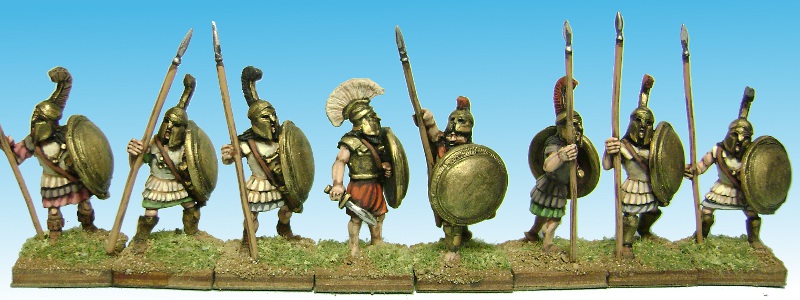 Igwarg Studio: Greek Hoplites and Etruscan Cavalry