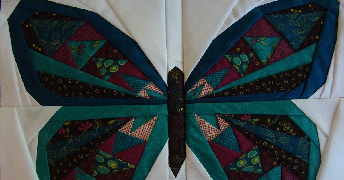 Slice of Pi Quilts: Butterfly Mini Quilt