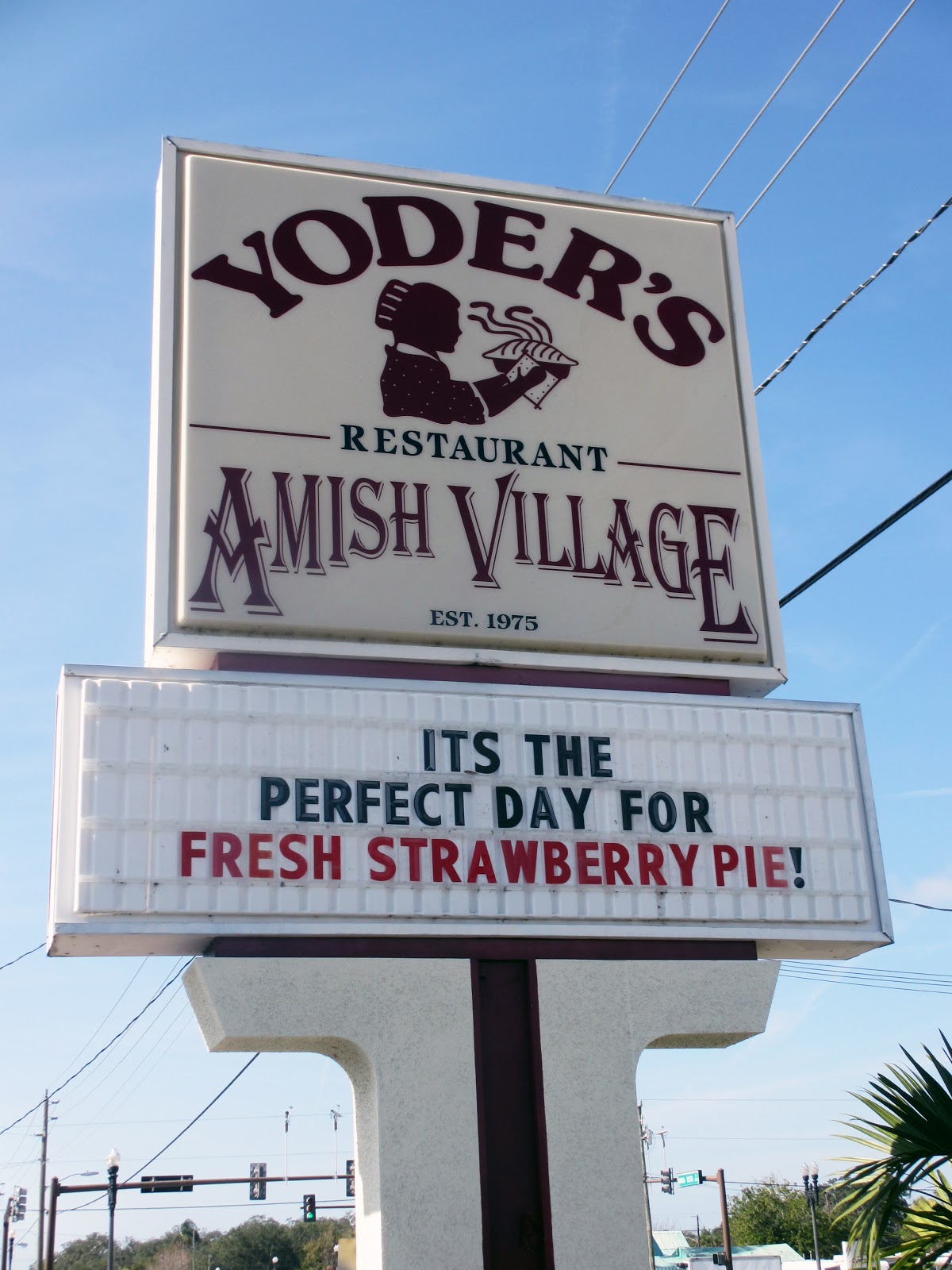 Florida Burger Lover: Yoder's Restaurant