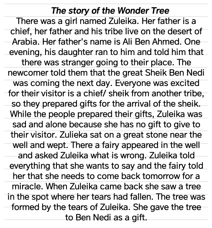 UNIVERSE JOURNEY: The Story Of The Wonder Tree: A Reflection On Society