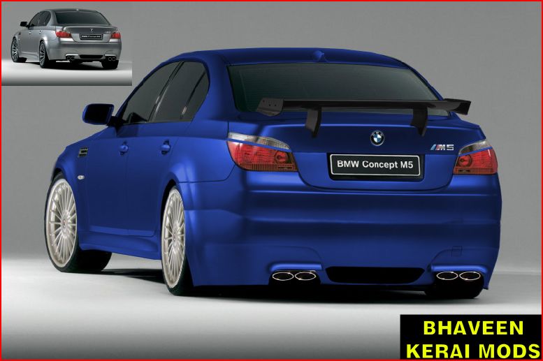Bhaveen Kerai Mods: 2005 BMW M5(PHOTOSHOPPED)