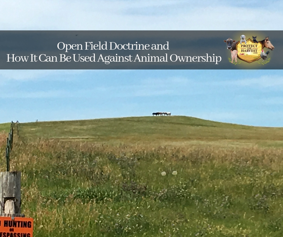 THE WESTERNER: Open Field Doctrine and How It Can Be Used Against ...
