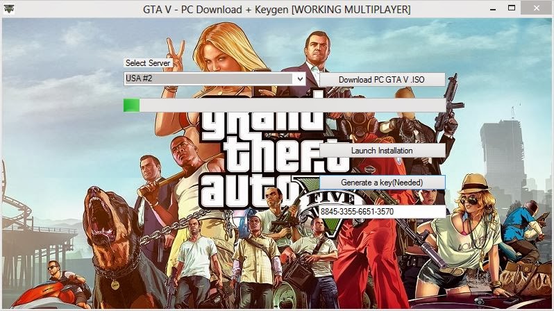 Play GTA V on PC: GTA V – PC Downloads + Keygen
