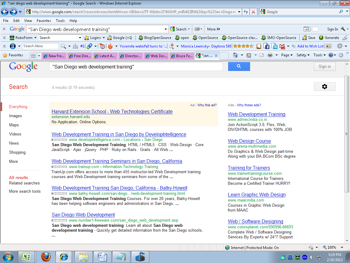 Internet Web Search Marketing Solutions