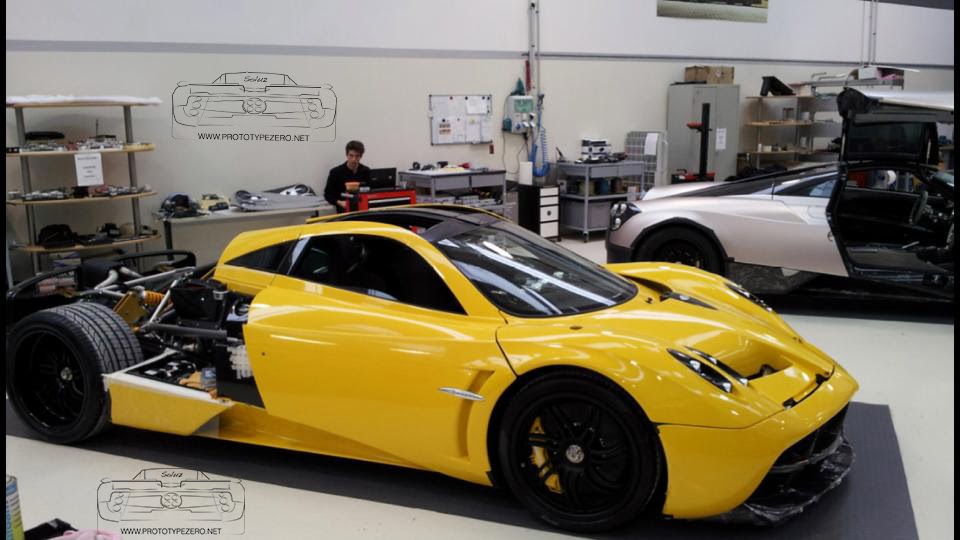 Prototype 0: Prototype 0: First Yellow Huayra Revealed