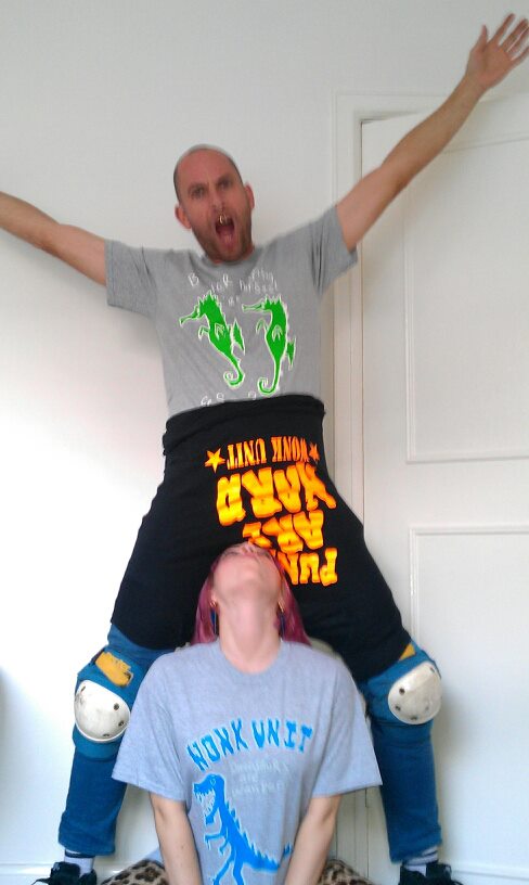 SICK SISTER SISTER: New WONK UNIT T-shirts!