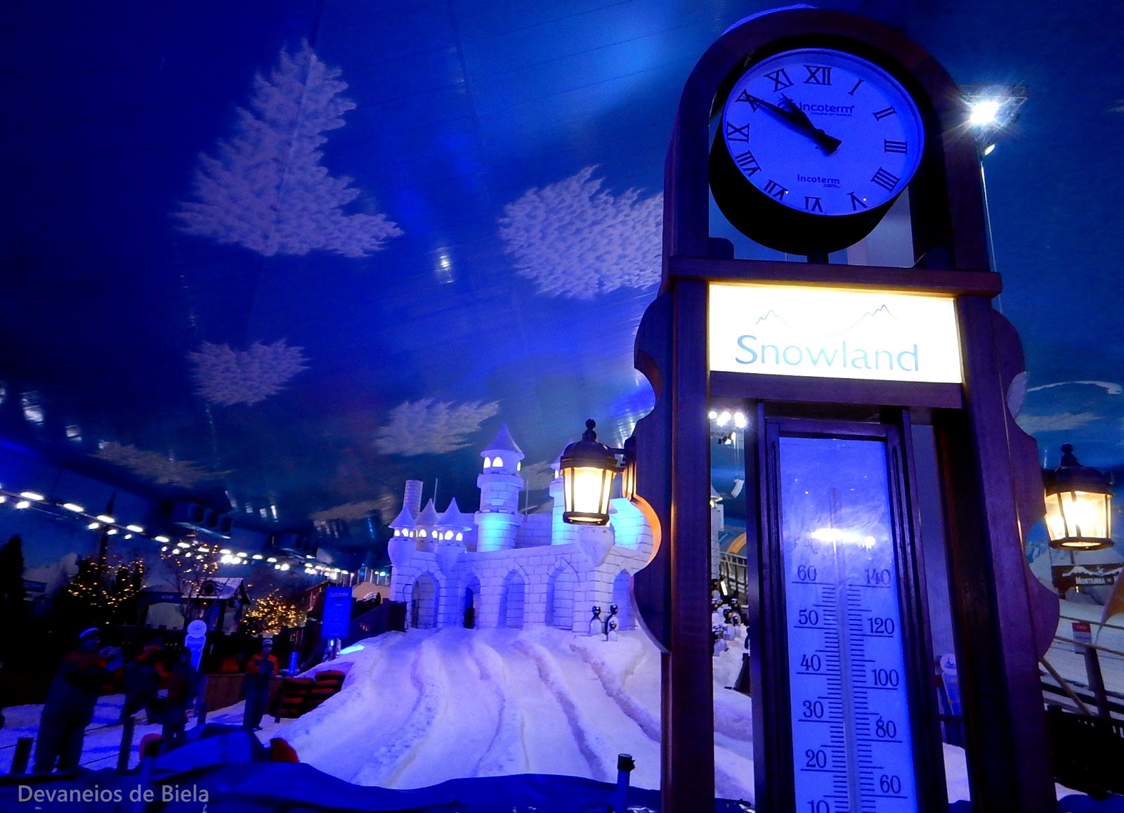 Neve em Gramado é no Snowland