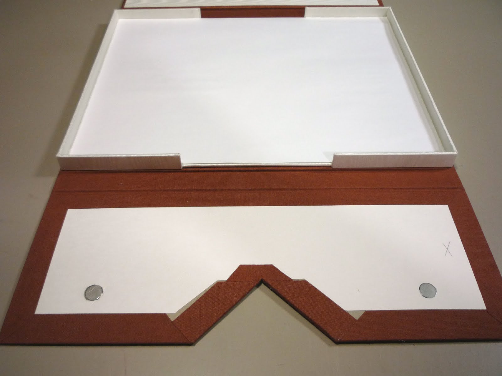 About the Binding: Single Tray Box