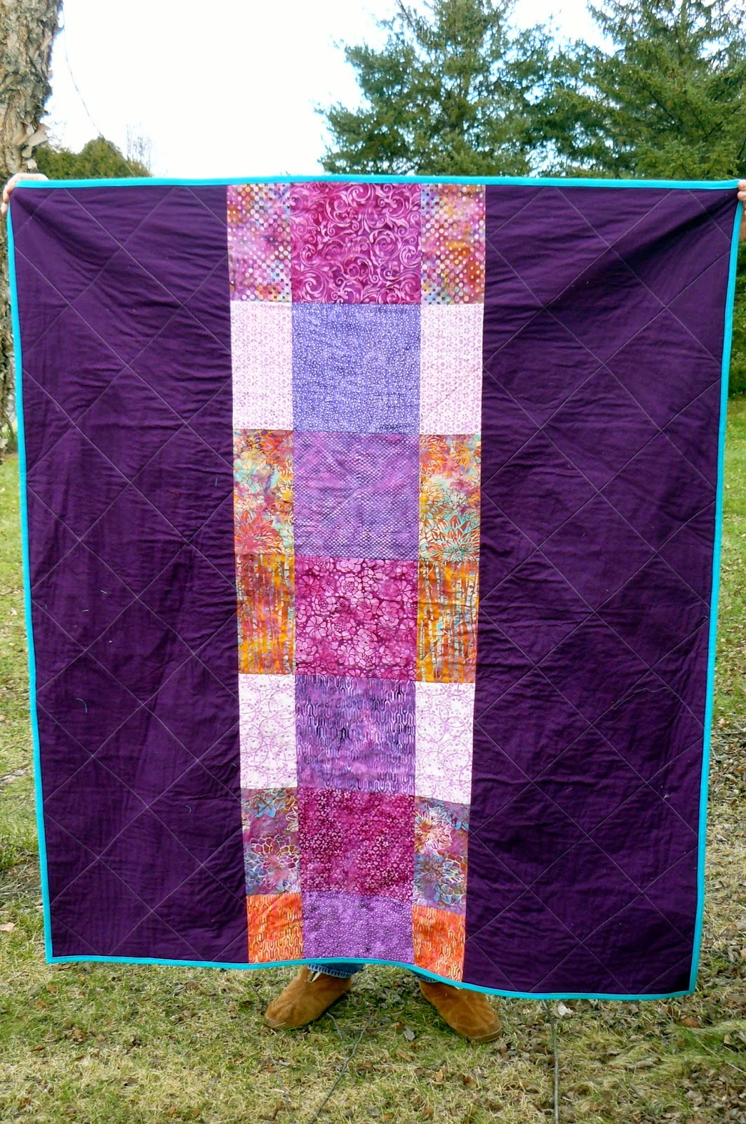 The Zen of Ironing: A Pair of Bright Quilts