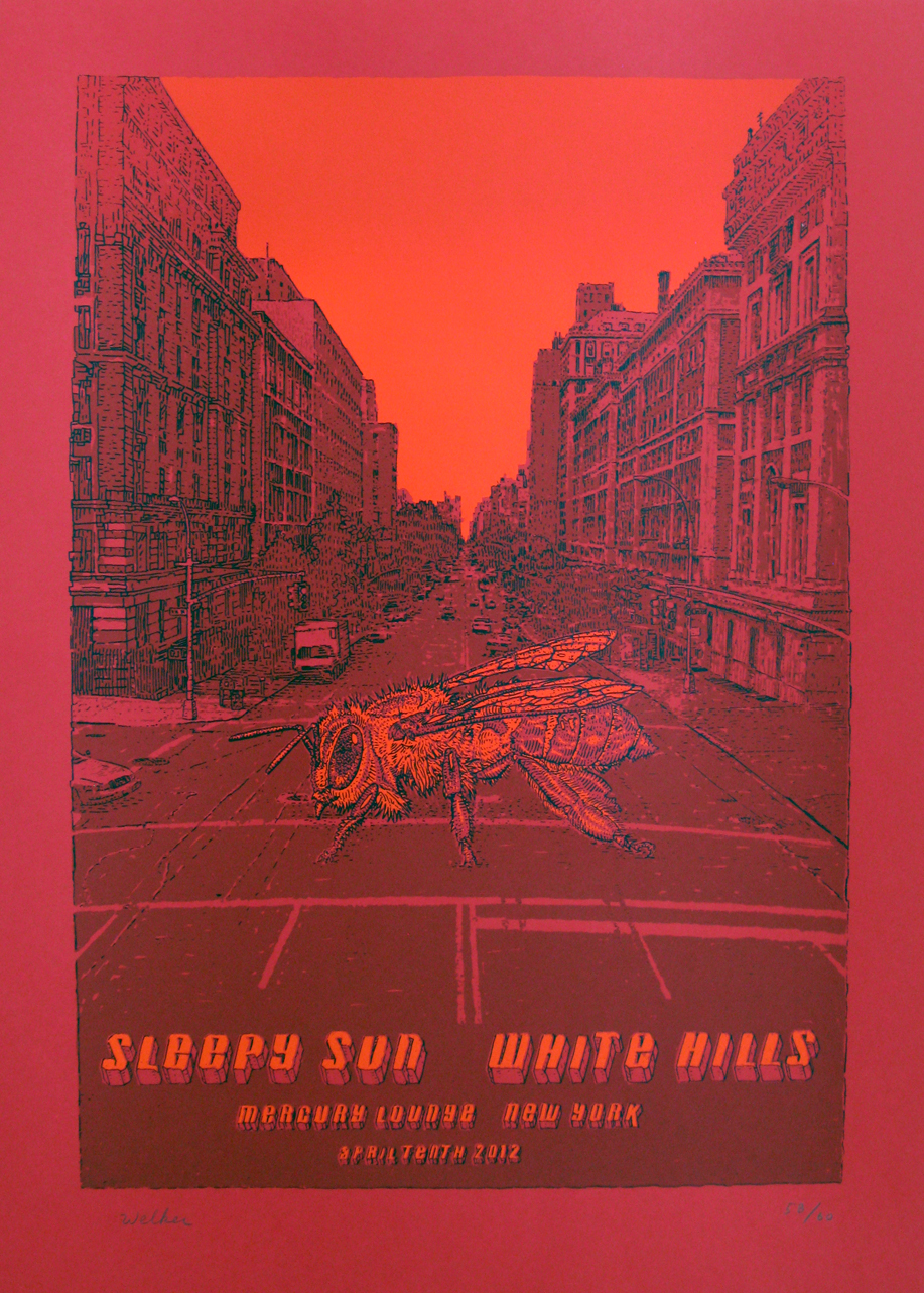 INSIDE THE ROCK POSTER FRAME BLOG: Four New Posters from David Welker ...