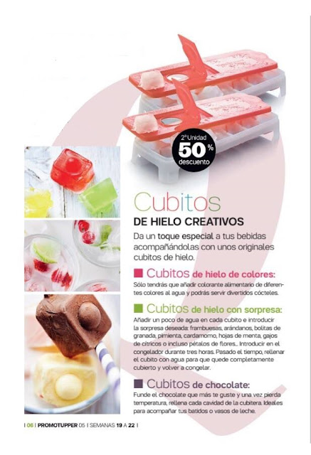 Tu Tupperware: Cubitos de hielo creativos