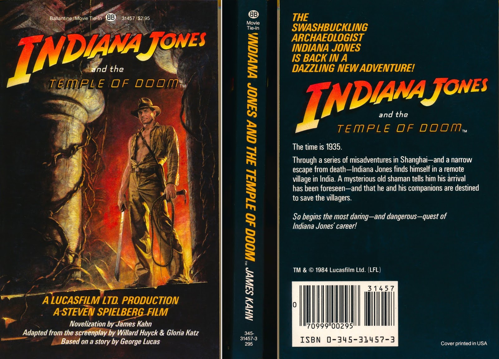 Happyotter: INDIANA JONES AND THE TEMPLE OF DOOM (1984)