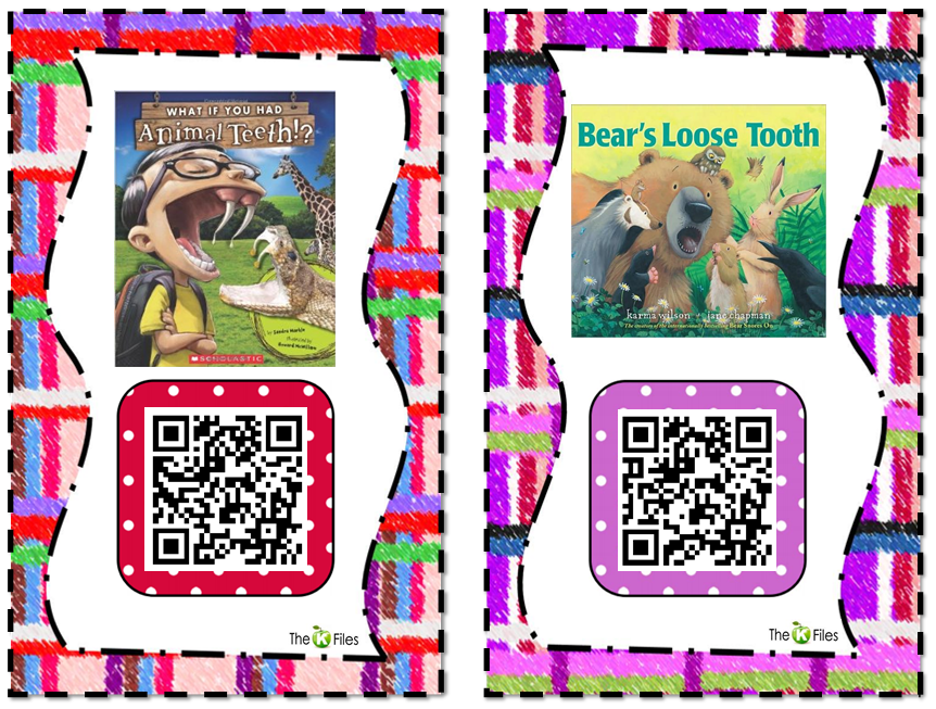 The K Files: February Listening Center with QR Codes