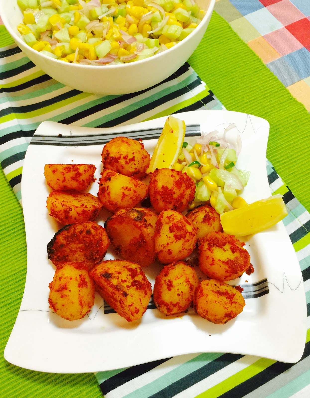 CURRY AND SPICE: TANDOORI ALOO
