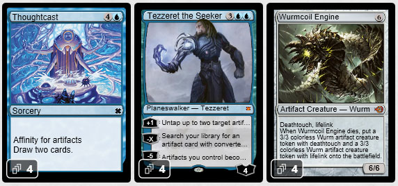 Magic the Gathering Adventures: [Modern] Tezzeret the Seeker deck Part ...