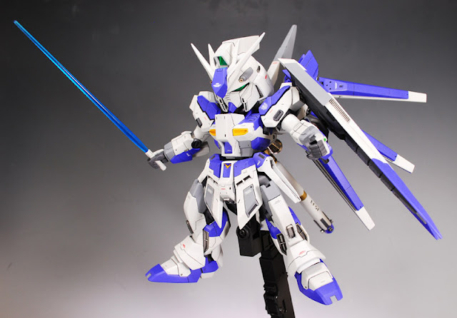 GUNDAM GUY: SD RX-93-V2 Hi-V Gundam - Custom Build