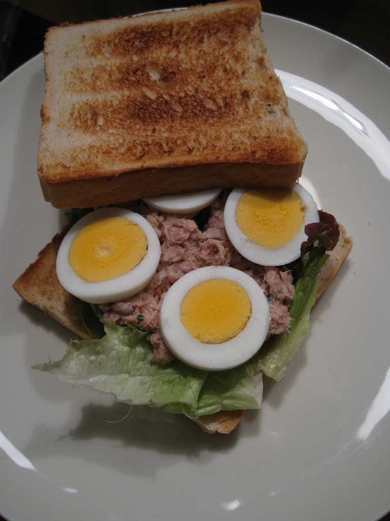 Receitas práticas de culinária: Sandes de Atum e Ovo