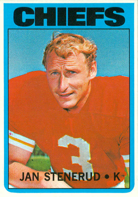 1972 Football Cards: Kansas City Chiefs