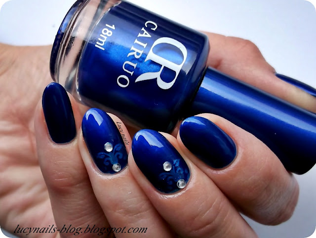 CR Cairuo - kobalt z mega połyskiem | Lucy-nails