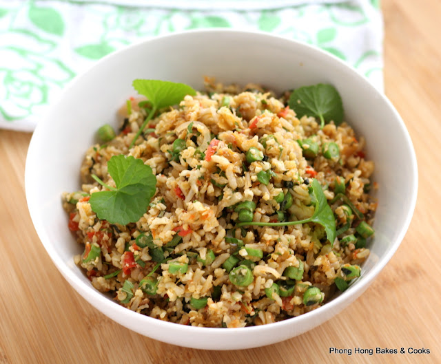 PH the Malaysian Carnivore: Nasi Goreng Kerabu (Kerabu Fried Rice)