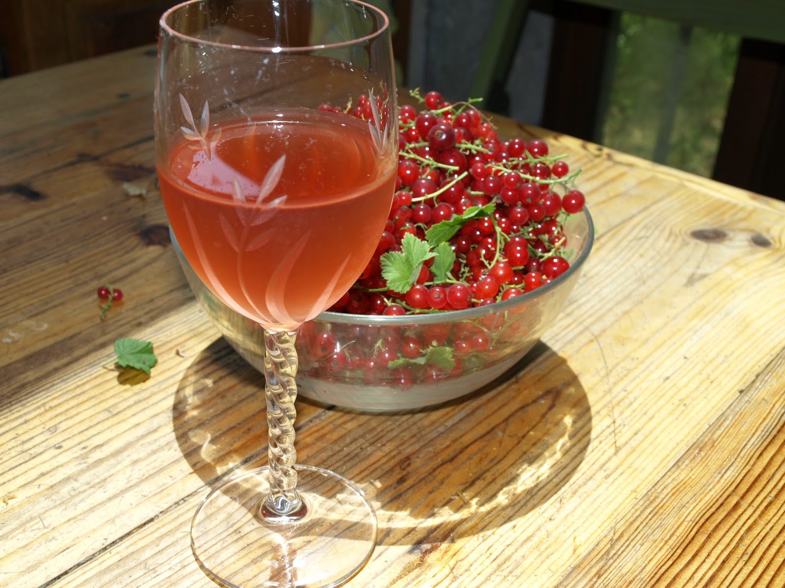 Vivre pratique à la campagne: Recette du vin de groseilles