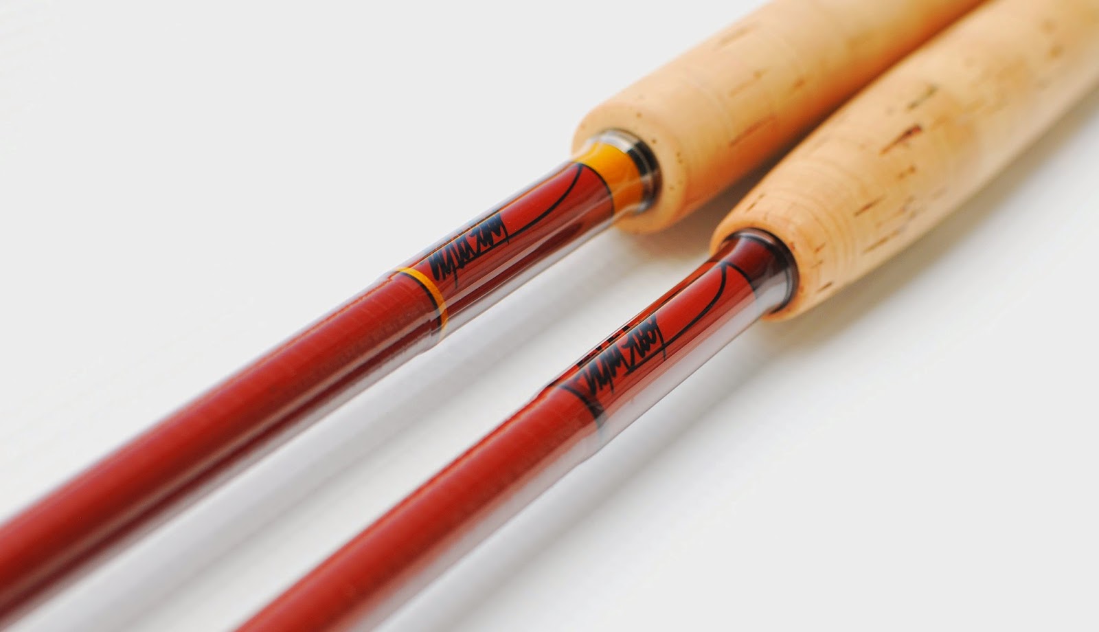 Handcrafted graphite and fiberglass fly rods: Steffen glass sneak peak