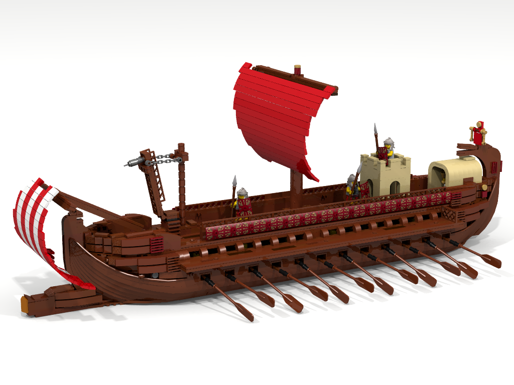 L.M.I.R. - Lego Modular Imperium Romanum: L.M.I.R. Roman Bireme