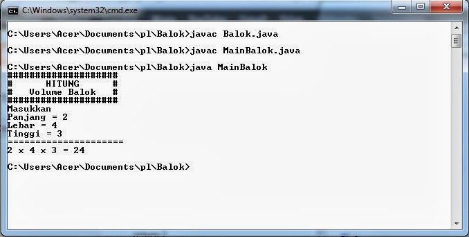 Program Menghitung Volume Balok | Virtual_Site.inc