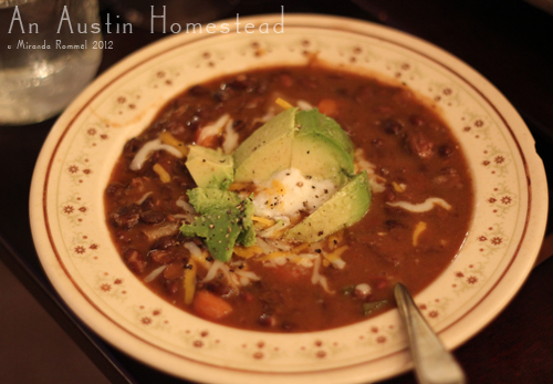 Black Bean and Goat Chilly | Pocket Pause