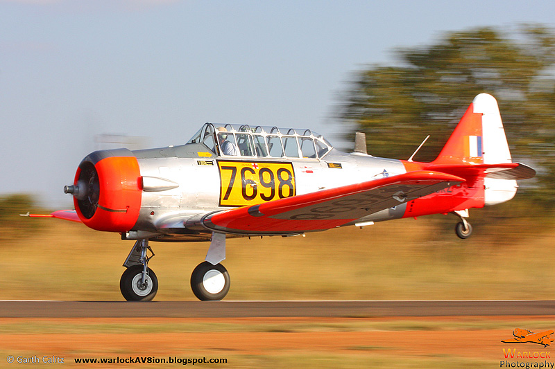 Warlock AV8ion Photography: T6 Harvards operated in South Africa