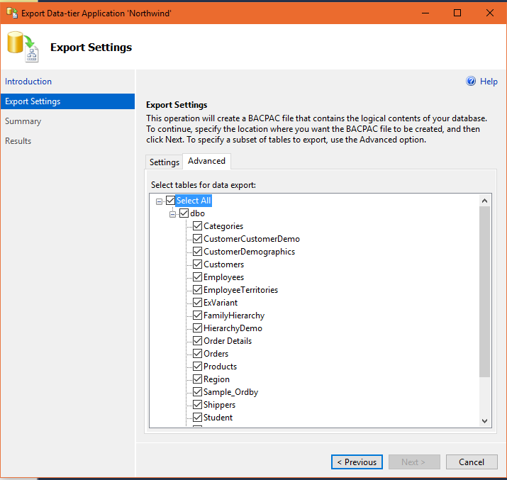 HodentekMSSS: Exporting a Data-tier application from SQL Server using ...
