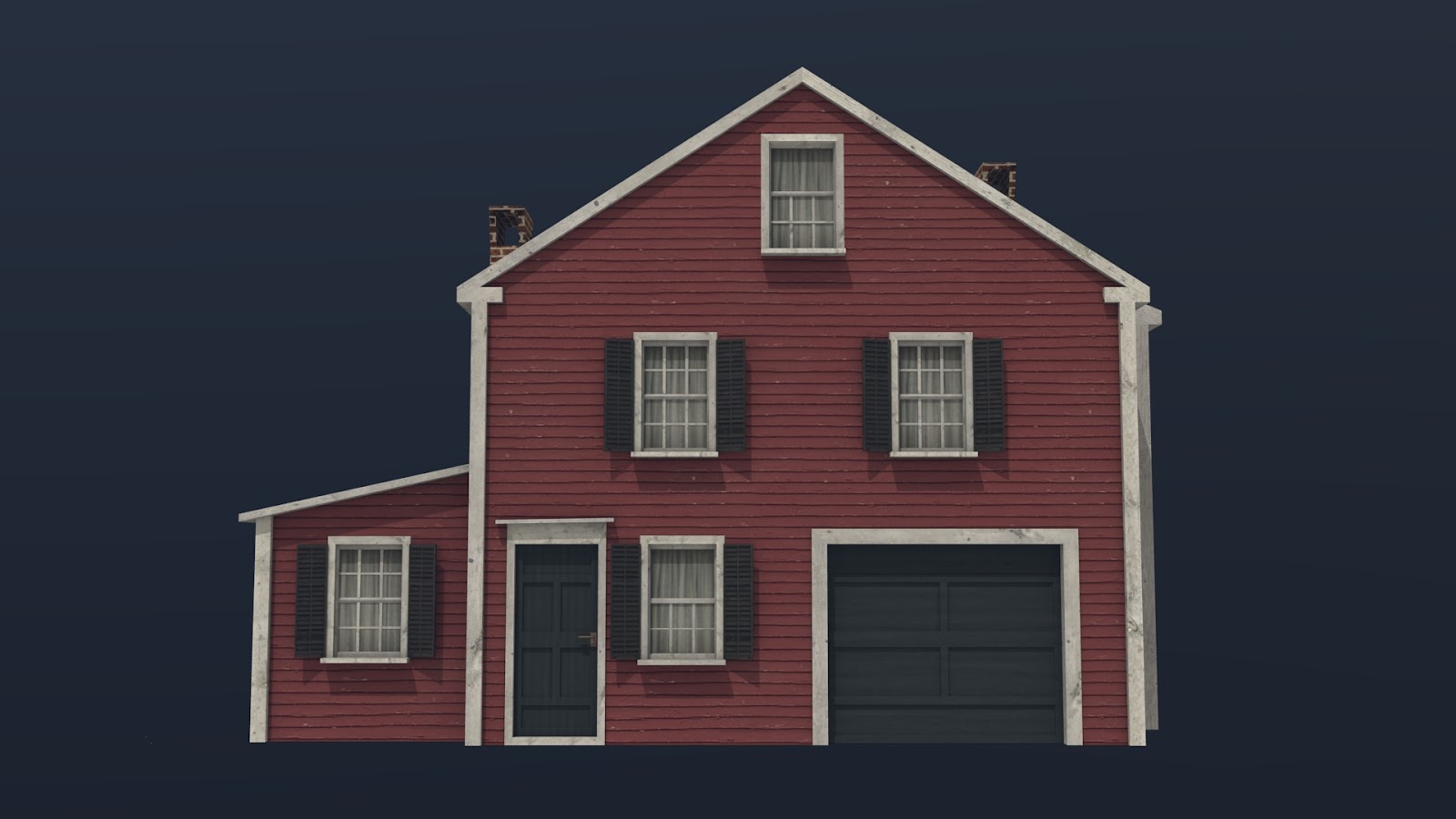 Josip Kladaric - Freelance 3D Artist: Red House - Game Asset