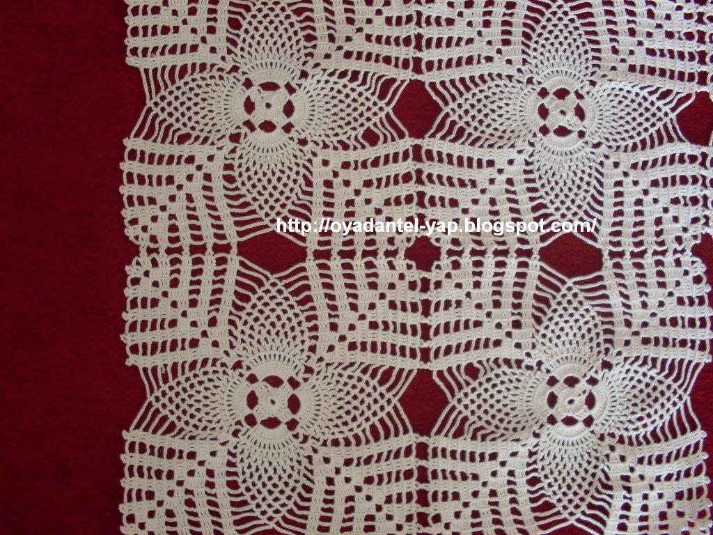 DANTEL ÖRNEKLERİ OYA ÖRNEKLERİ: SEHPA DANTELİ DANTEL MODELİ