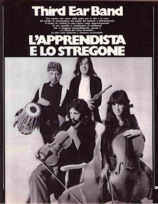 GHETTORAGA The Third Ear Band's Official Archive : "The apprentice and ...