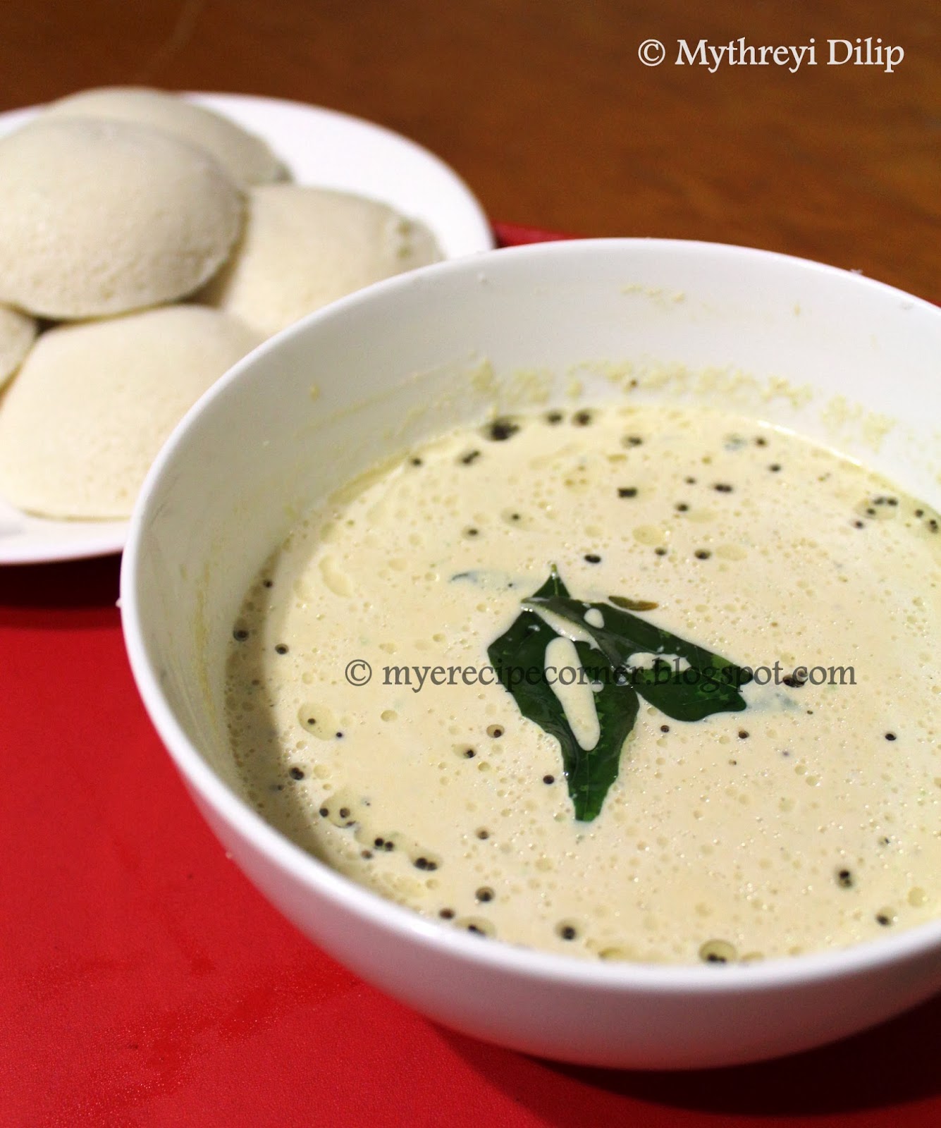 Mye's Kitchen: Pottukadalai Chutney / Roasted Gramdal Chutney for Idli ...