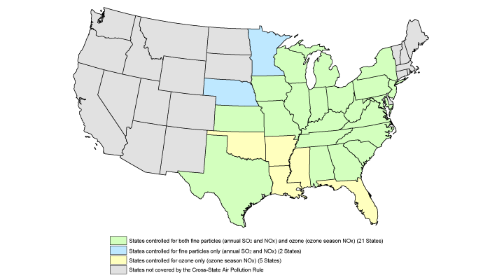 Cross-State Air Pollution Rule (CSAPR) | NextBigFuture.com