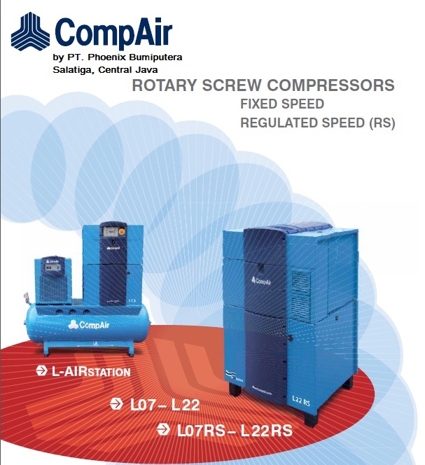 Kompressor Angin CompAir: Jual Mesin Kompresor Angin Merk CompAir L07 ...