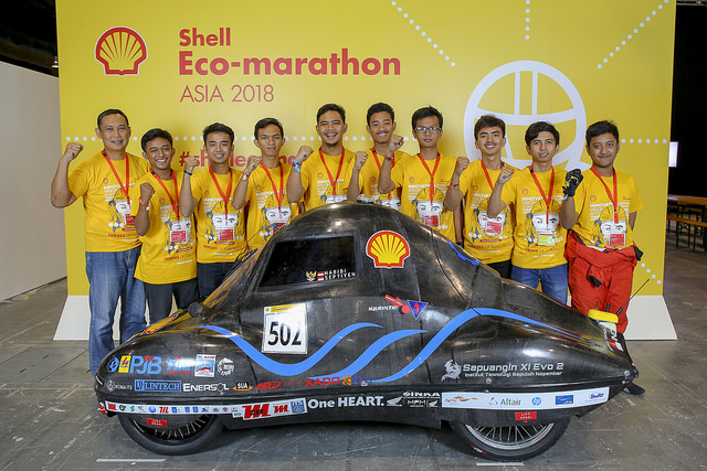 √ Indonesia Juara di Shell Eco-Marathon Asia 2018