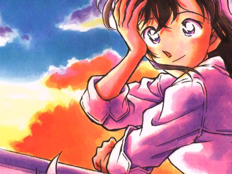 Cartoon Gallery: Ran Mouri Wallpaper