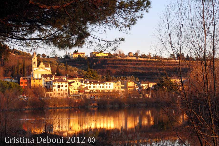 Esplorando: Passeggiata lungo il fiume Adige a Parona. Verona.