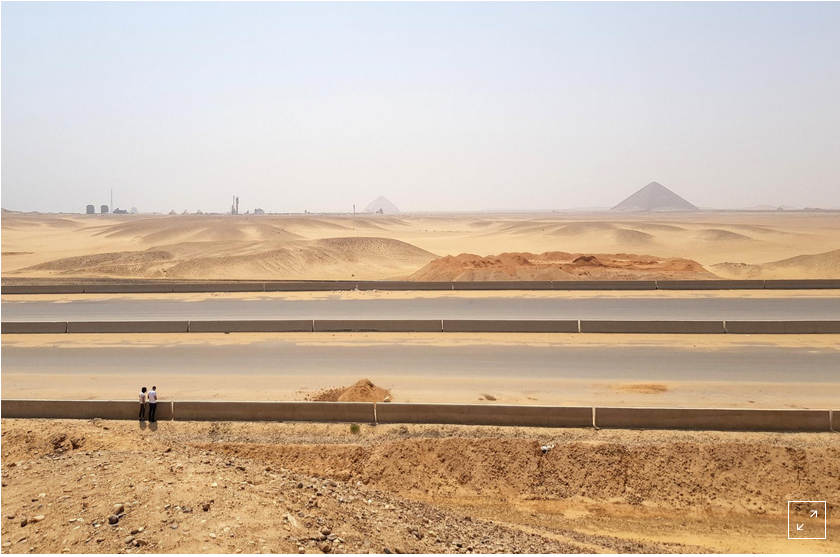 Khentiamentiu: Egypt cuts highways across pyramids plateau, alarming ...