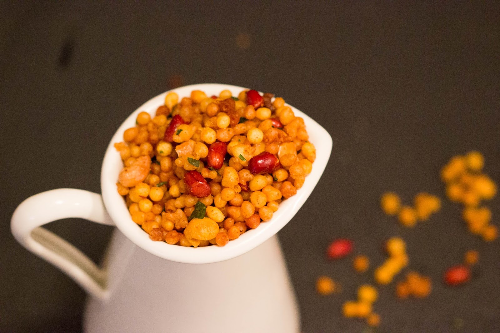 Lakshmi's Kitchen: Spicy Boondi Mixture/Khara Boondi Mixture