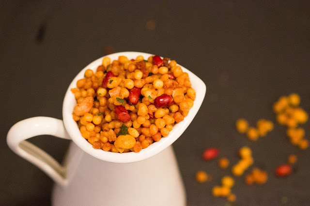 Lakshmi's Kitchen: Spicy Boondi Mixture/Khara Boondi Mixture