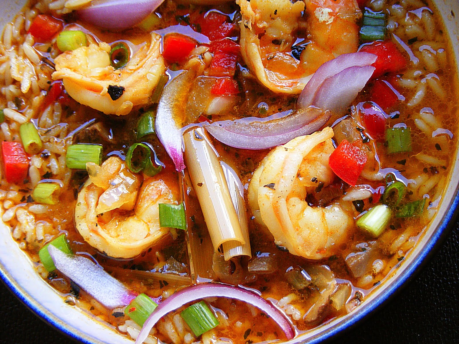 Food and lens: Thai Shrimp And Rice Soup.